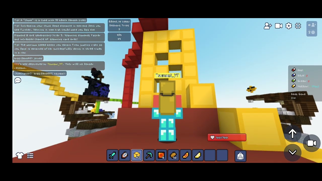 Un poquito de BED WARS Libre | Episodio#41 [Bloxd.io] - YouTube