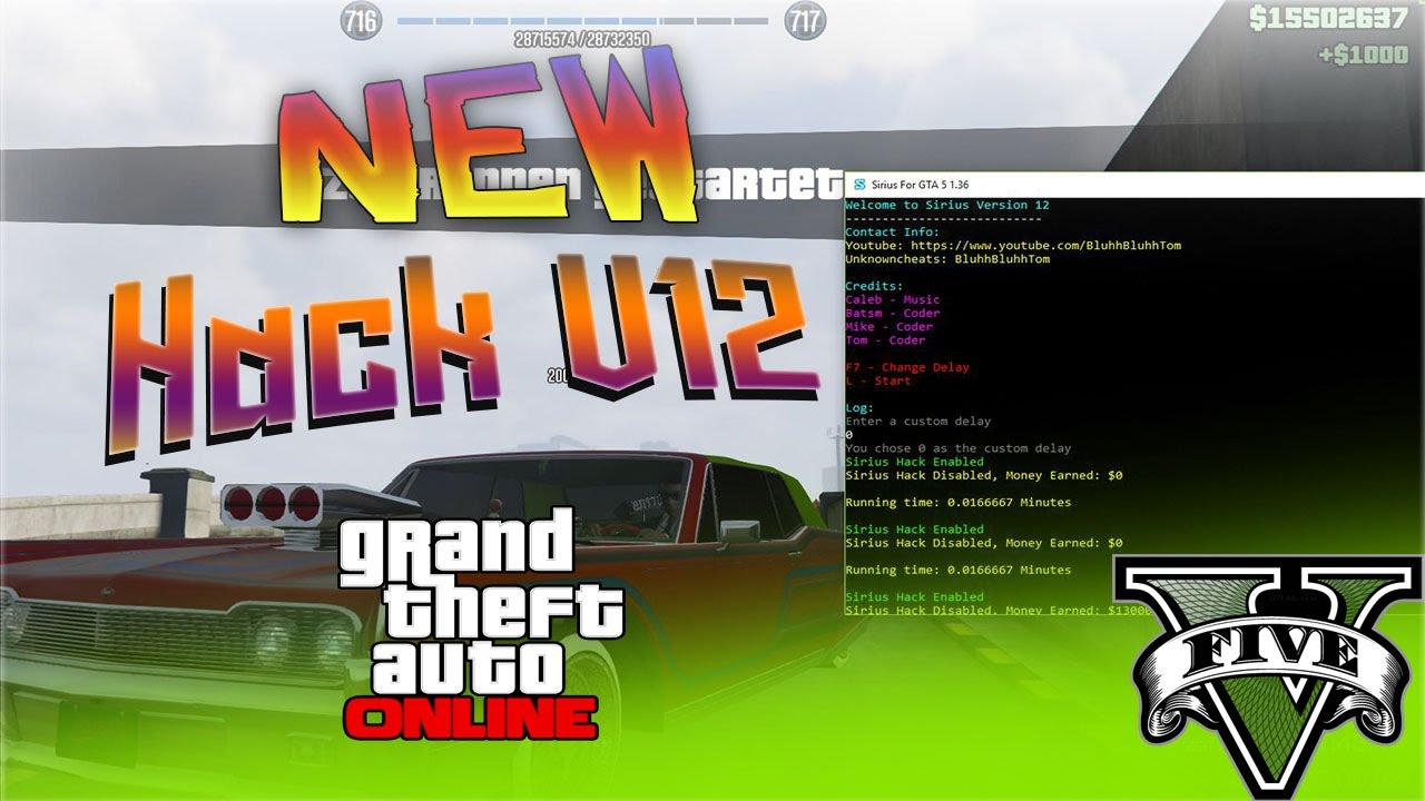[BEST] GTA 5 Online 💰MONEY💰 & RP HACK!! 🚗1.36 Online🚗 | 🔥Updated V12 🔥 ...