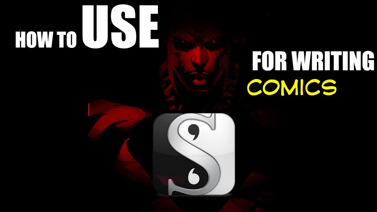 One way to use Scrivener to write comics - YouTube