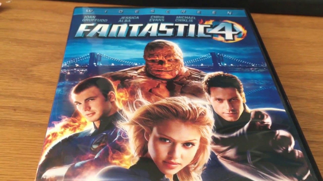 Fantastic 4 (2005) DVD Unboxing + mini Review. - YouTube