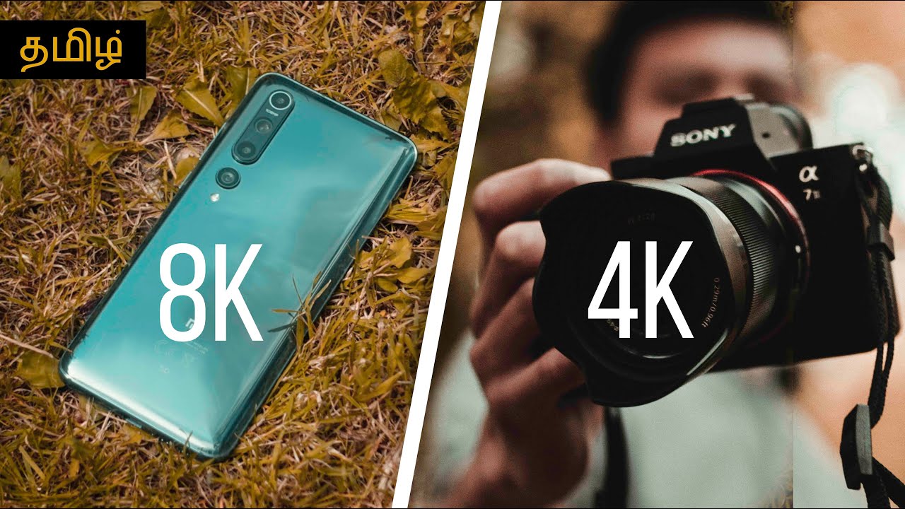 8K Phone vs 4K Mirrorless Camera | Sony A7RIII vs Xiaomi Mi 10 Pro ...