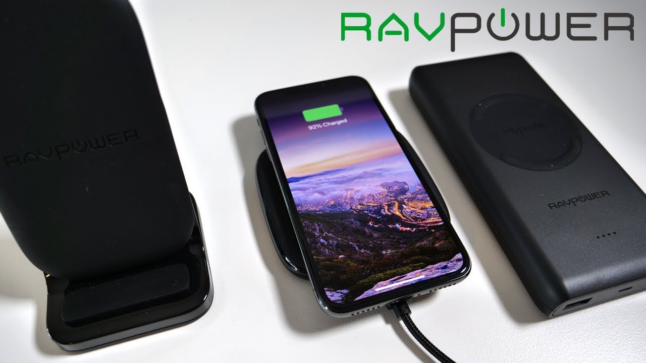 iPhone / Android Wireless chargers by RavPower - YouTube