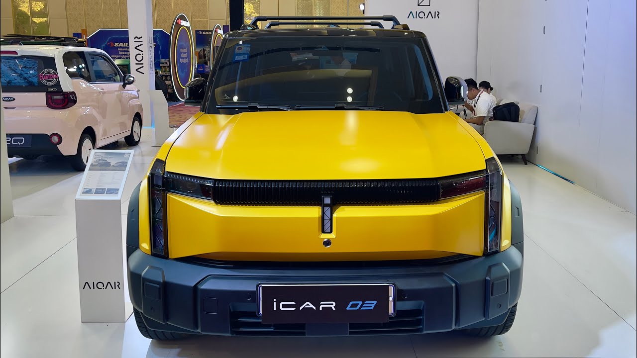 New 2024 AIQAR ( iCAR ) EQ3 - Interior and Exterior - YouTube