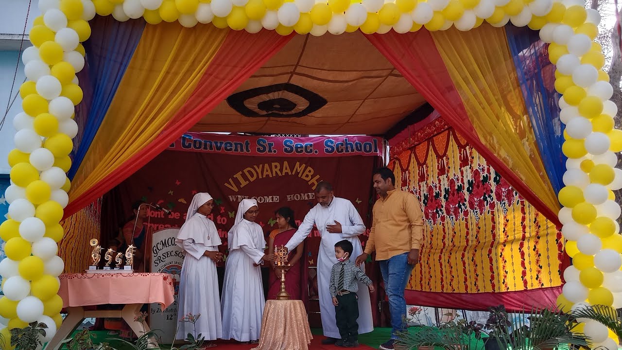 GCM Convent School, Nowgong, Vidyarambh-2022 - YouTube