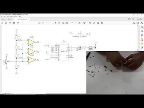 Building and Testing 2 bit flash ADC - YouTube