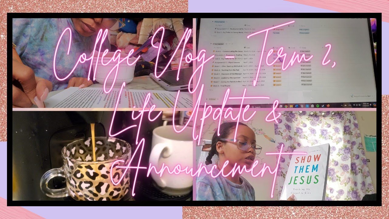 Vlog | First Week of Term 2 & Life Update/Announcement - YouTube