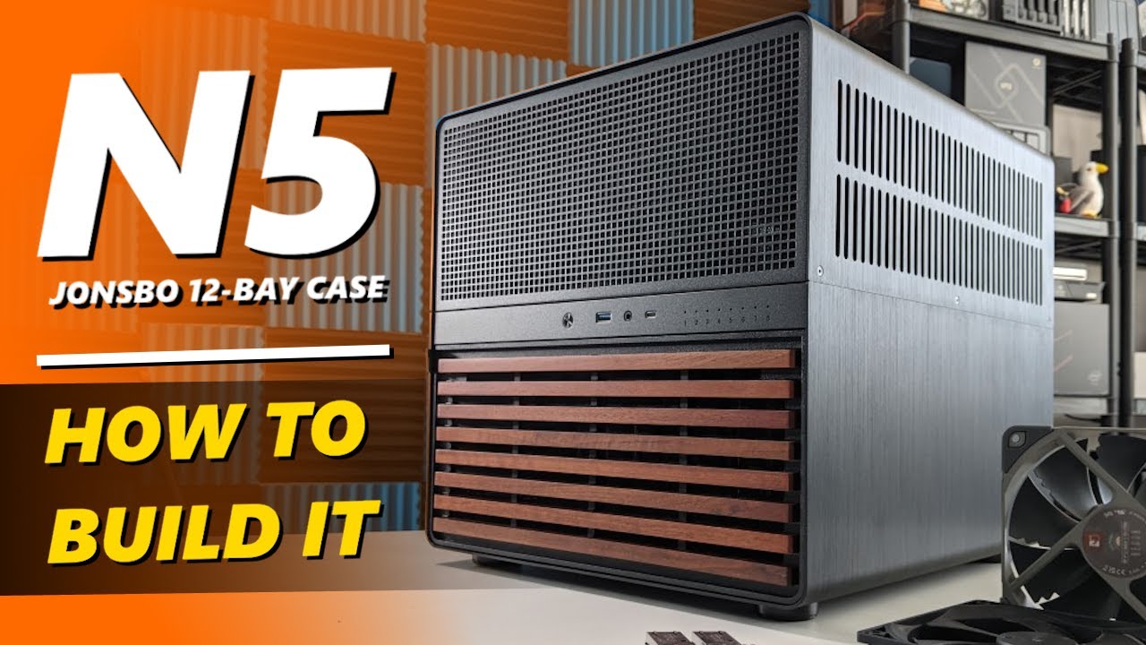 Jonsbo N5 NAS Case Build - GET IT RIGHT, FIRST TIME - YouTube