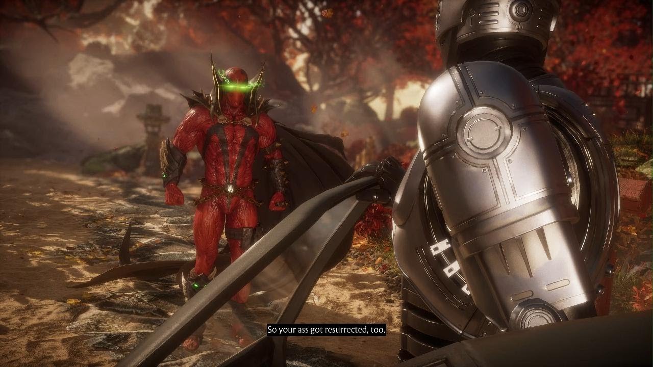 Mortal Kombat 11 Spawn Vs Robocop - YouTube