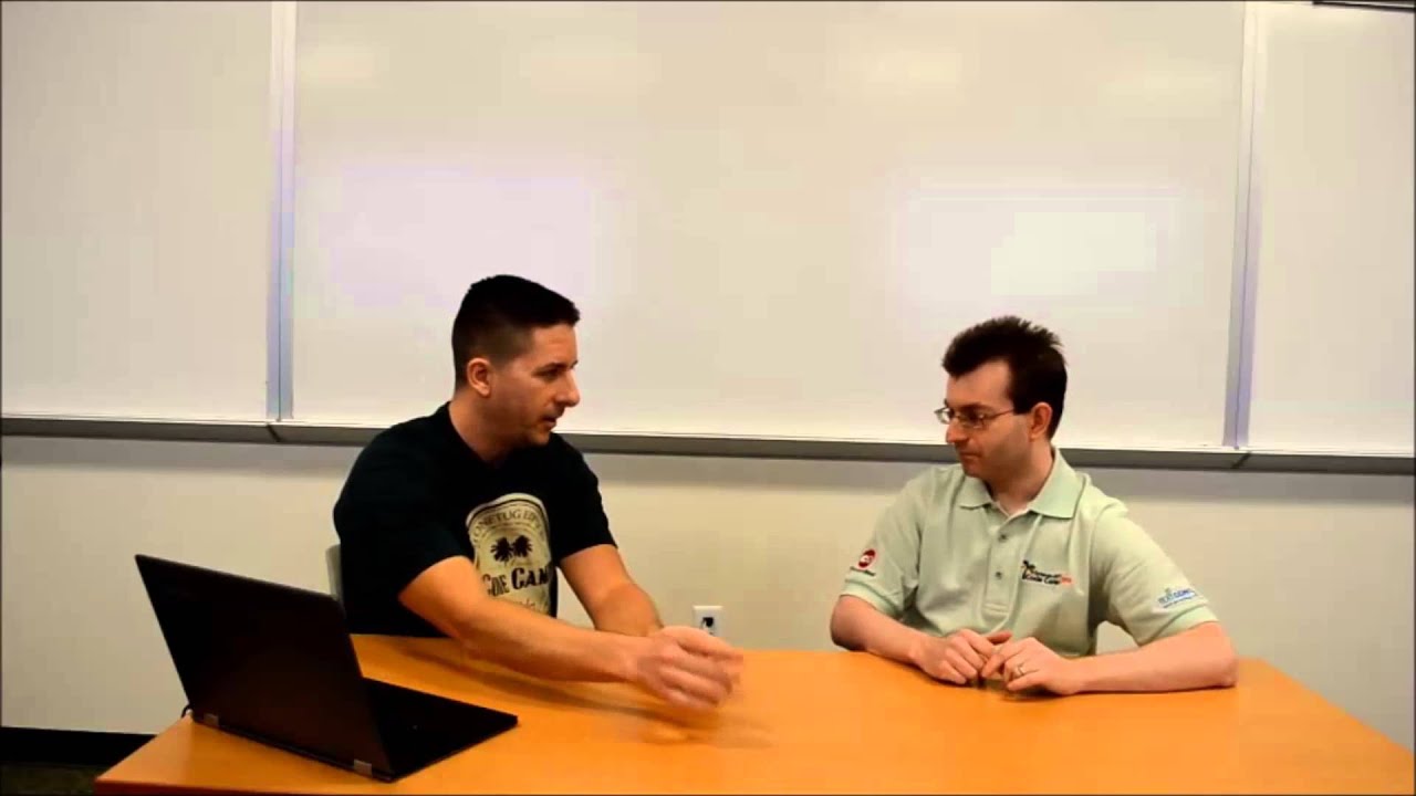 Orlando Code Camp 2013 interviewing Rob Eisenberg - YouTube