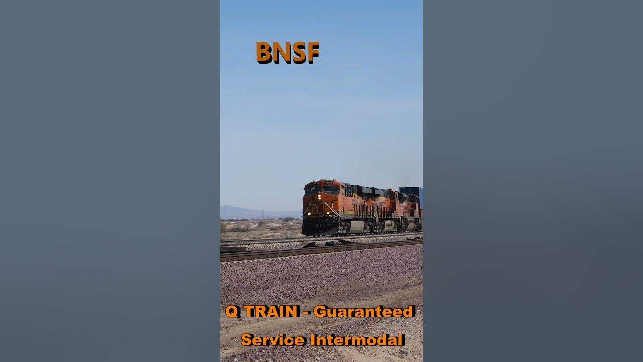 BNSF 7131 WB Q TRAIN MP 740 NEEDLES SUB 2-4-2023 - YouTube