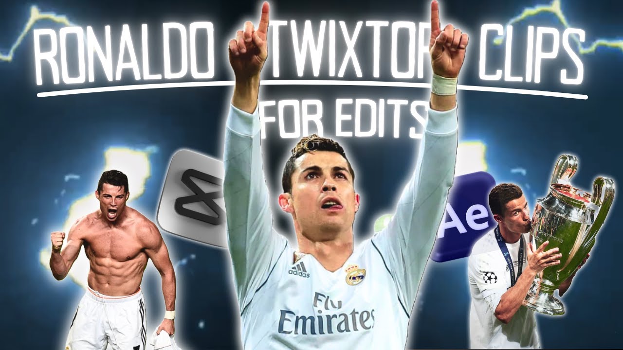Ronaldo real madrid twixtor clips for editing // hd clips // old type ...