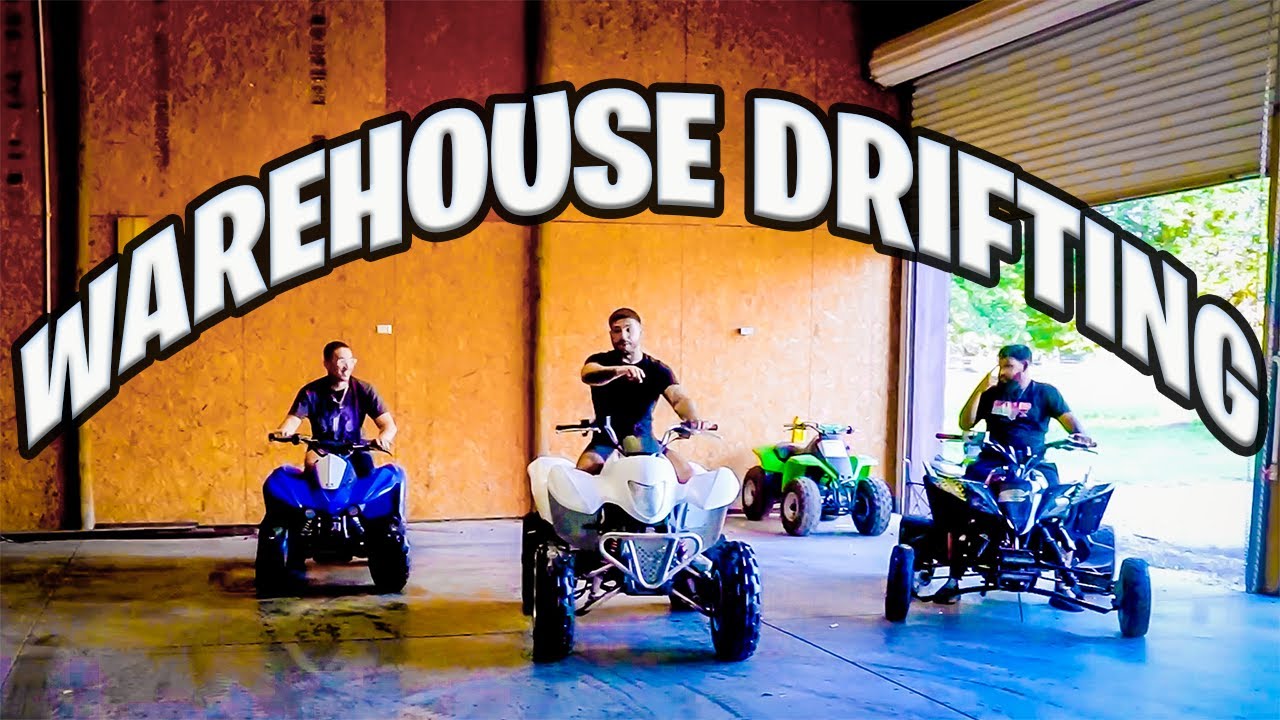 Drifting Quads Through My Warehouse! | Braap Vlogs - YouTube