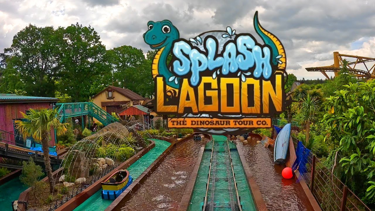 Splash Lagoon On Ride POV 4K - Paultons Park - YouTube