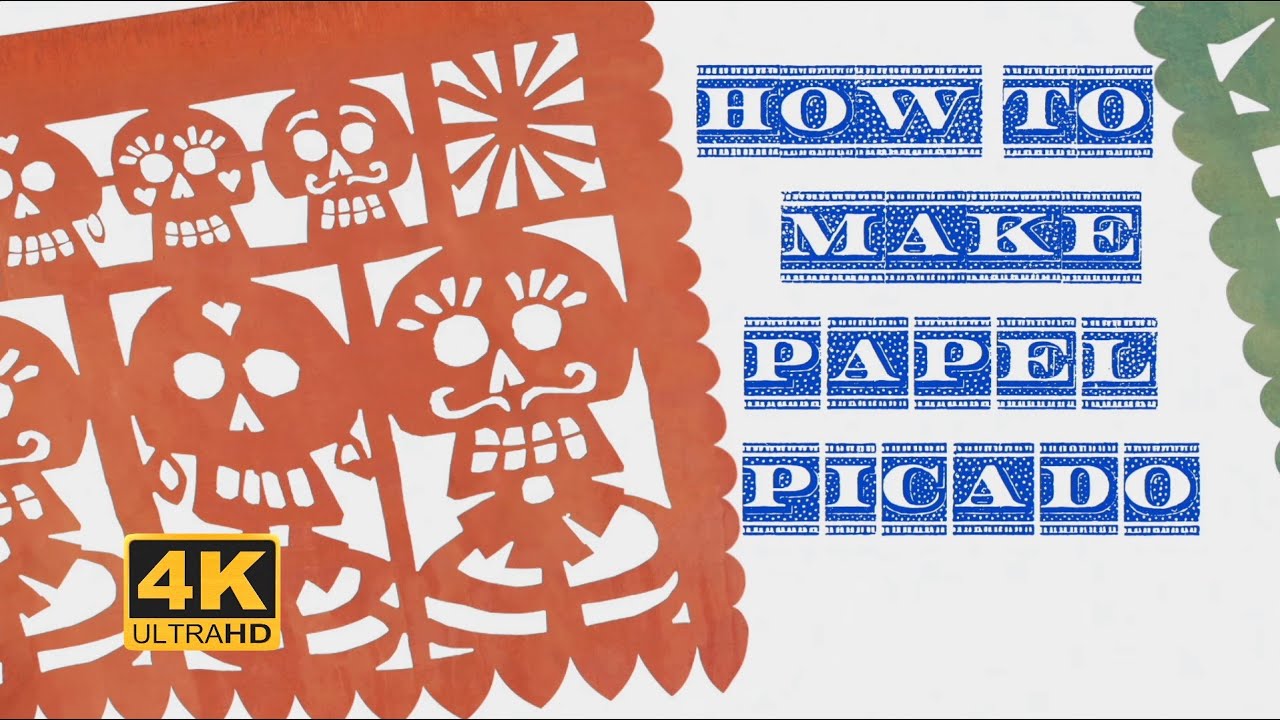Coco: How to Make Paper Picado (Disney Pixar) 4k - YouTube