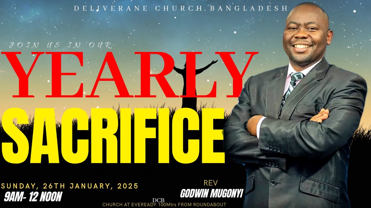 YEARLY SACRIFICE || BY REV GODWIN MUGONYI - YouTube