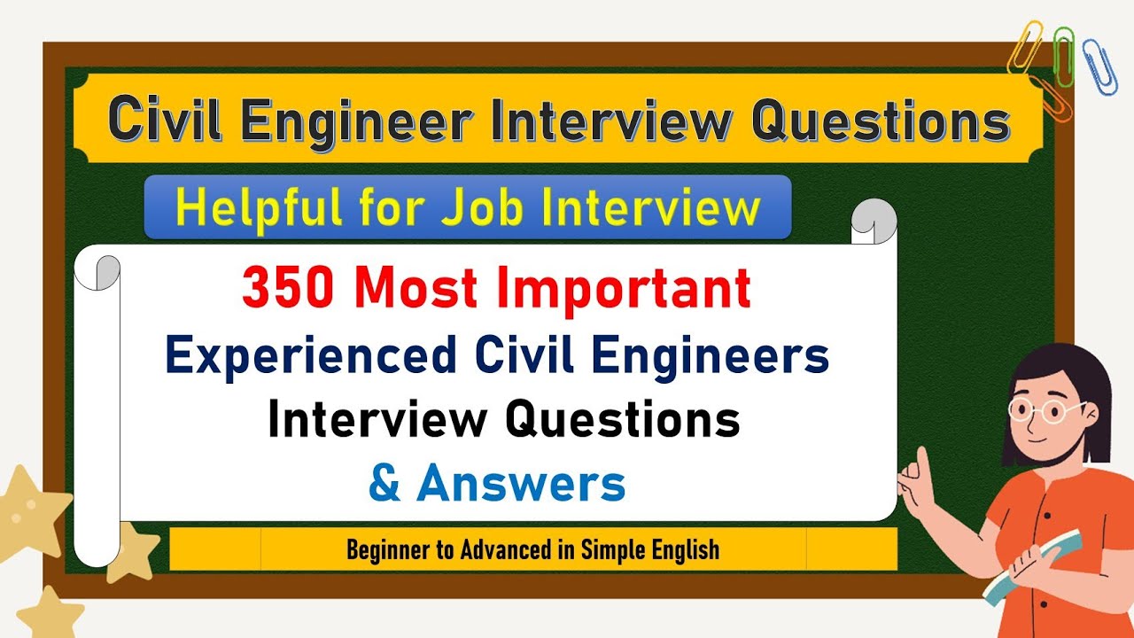 Civil Engineering Interview | Civil Engineer Interview Question ...