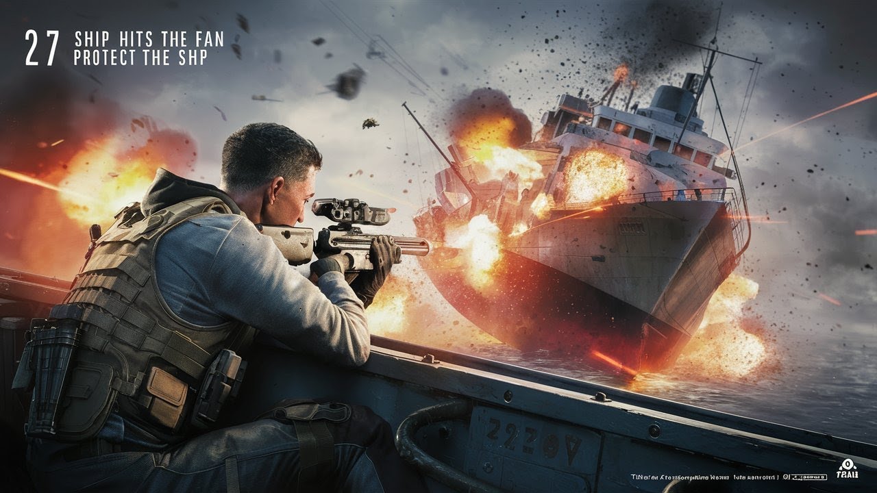 Pure Sniper Z15 Mission 27 Ship Hits The Fan Protect The Ship - YouTube