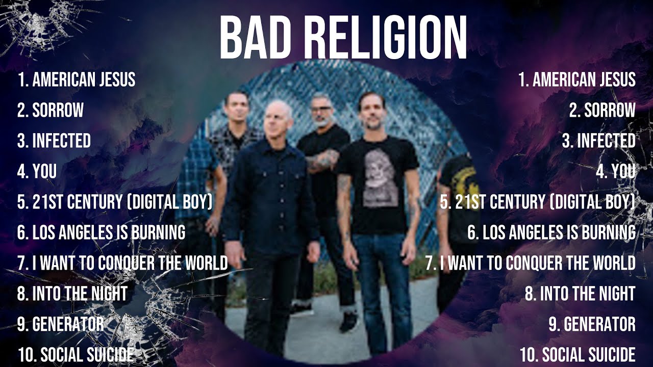 Bad Religion Greatest Hits ~ Best Pop Music Playlist Spotify 2024 ~ Bad ...