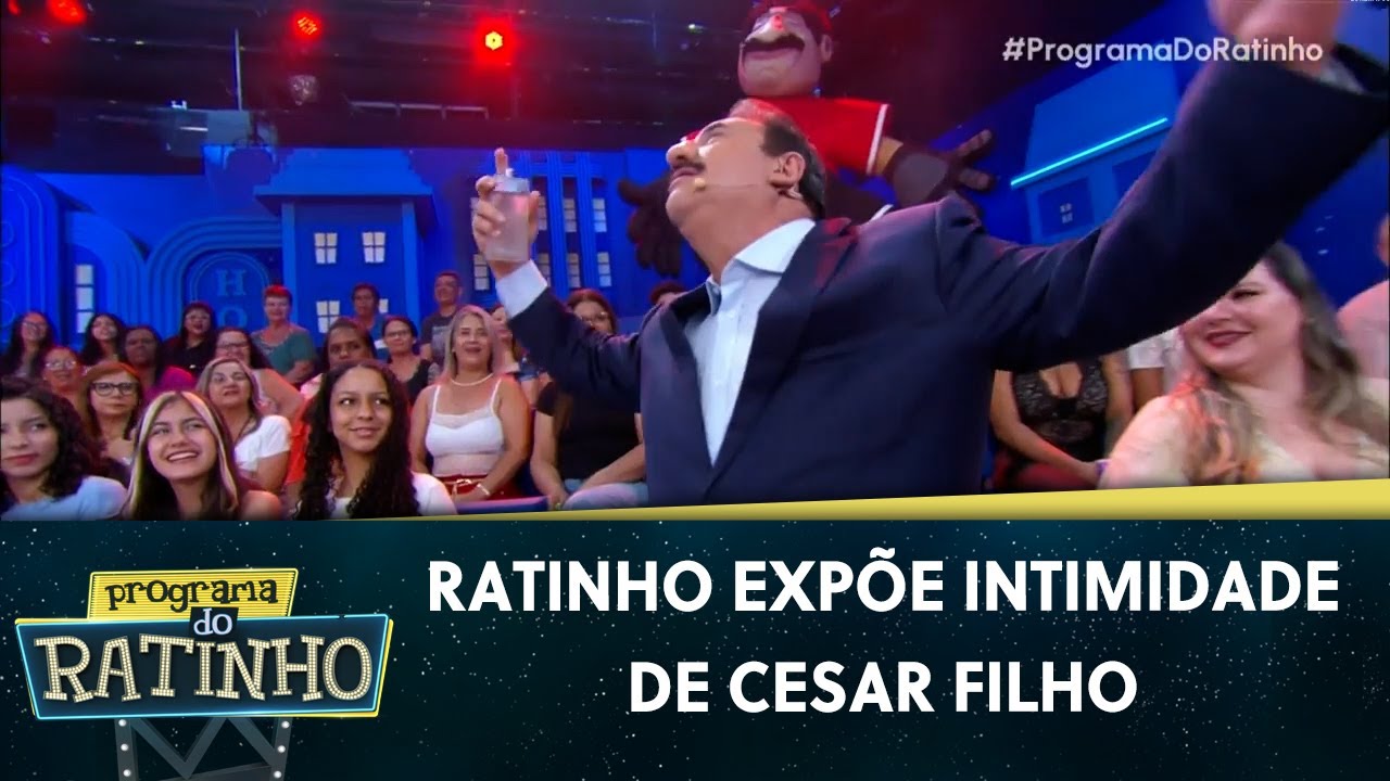 Ratinho expõe intimidade de Cesar Filho | Programa do Ratinho (23/01/24 ...