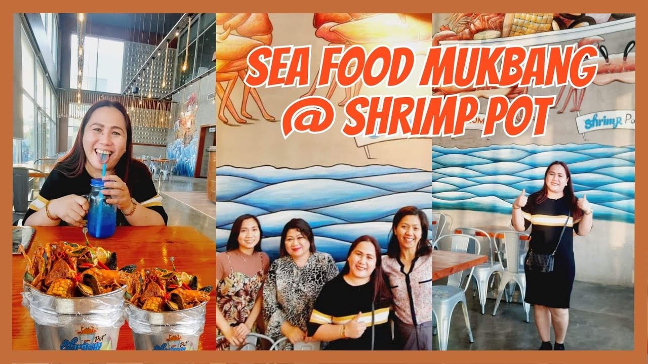 Seafood Mukbang with AMH Colleagues @ Shrimp Pot Amwaj ,Bahrain🇧🇭 - YouTube