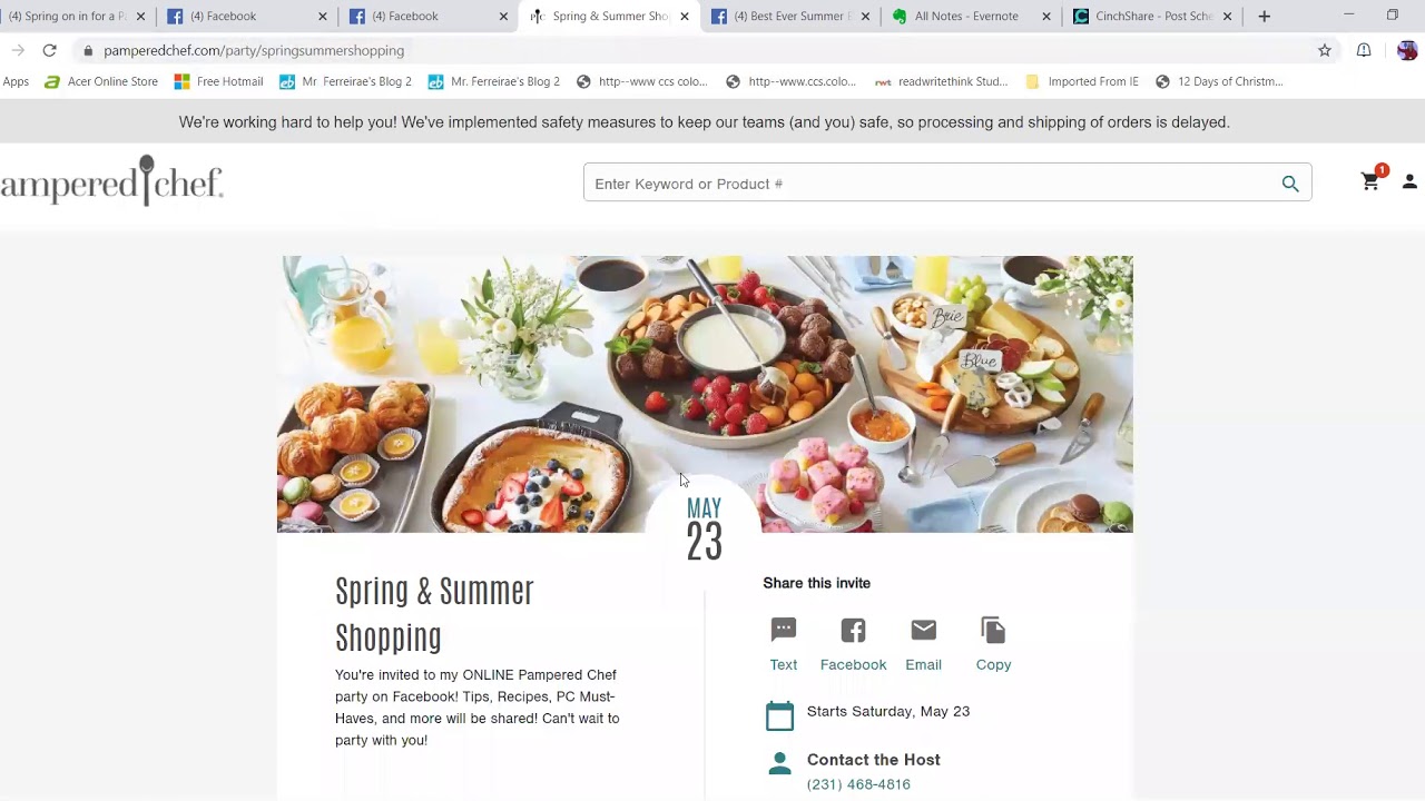 How to set up a FB party from your business page - YouTube