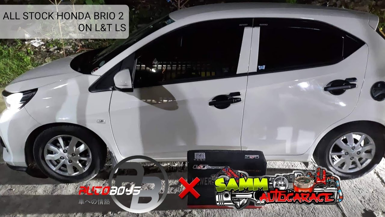 L&T lowering springs for Honda Brio 2 installed by SammAutoGrahe. - YouTube