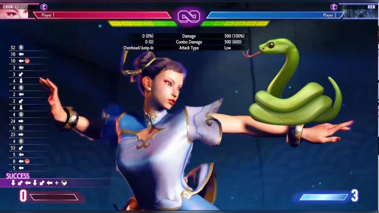 Chun Li Punishable Moves on Block in Street Fighter 6 by Low Medium ...