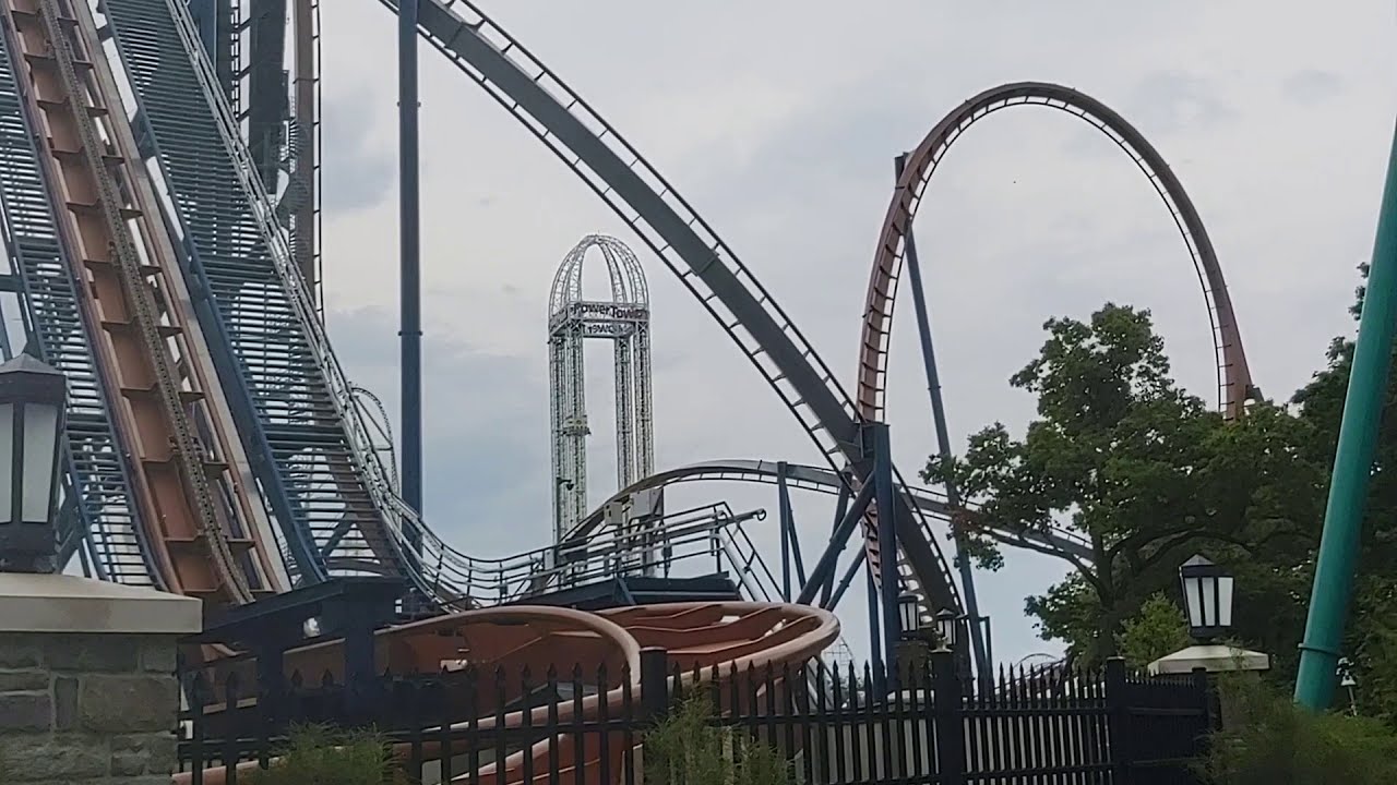 Valravn Rollercoaster at Cedar Point - YouTube
