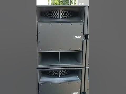 Loa Line Array NEXO STM M28 - M46 - Sub Nexo S118 - YouTube