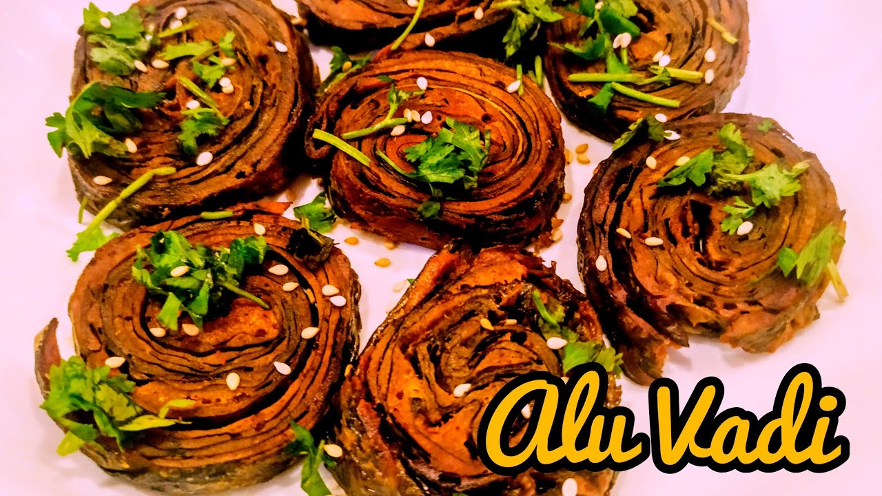 Alu Vadi/Maharashtrian Snack Crispy Alu Vadi/Authentic Alu Vadi/How to ...