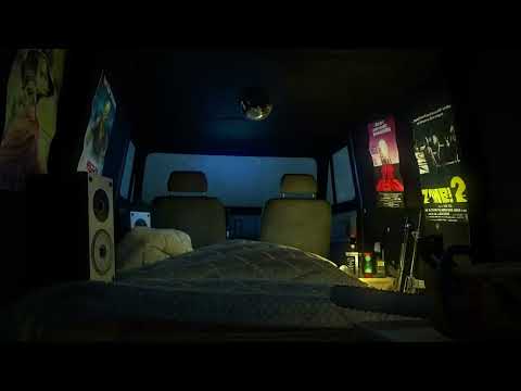 Zombie Apocalypse | Sleeping in a Van | Rain Ambience & Scary Sounds | 8 Hours