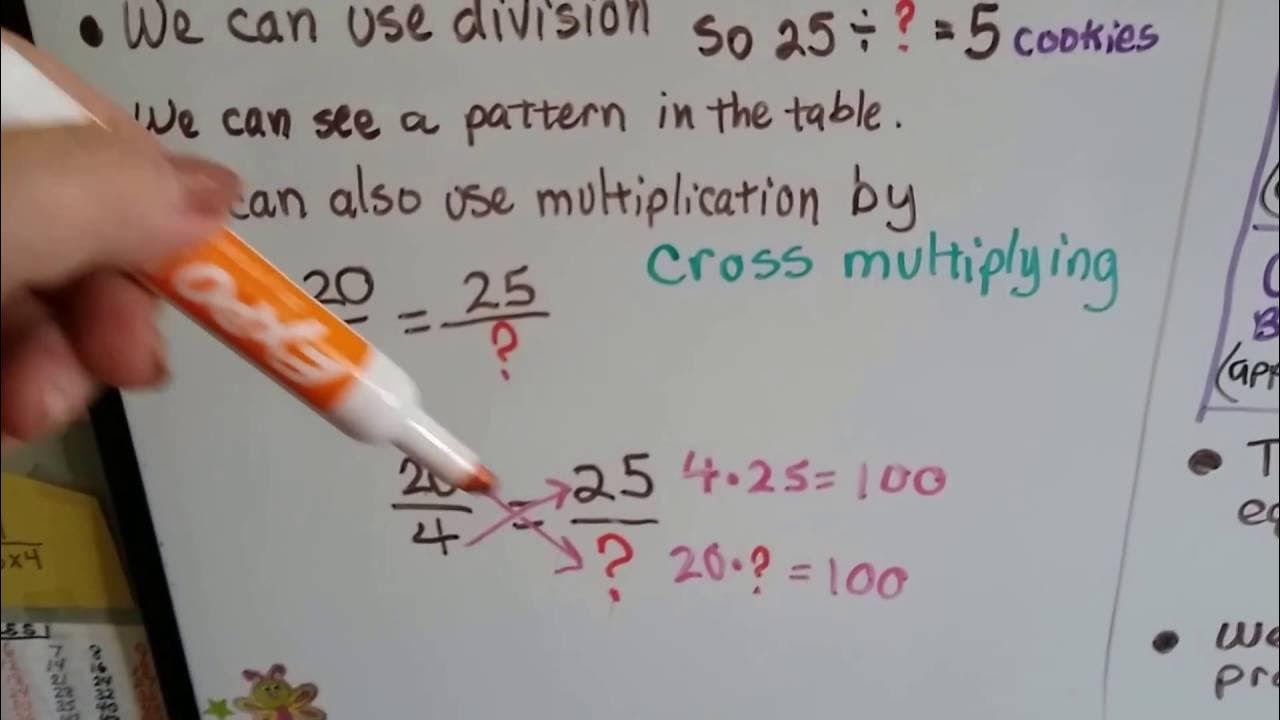 Grade 8 Math #3.1a, Proportional Relationships with Tables - YouTube