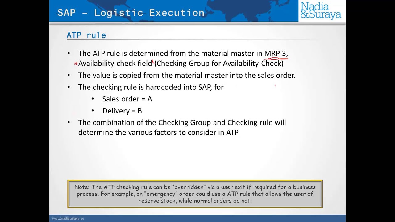 2 SAP Available To Promise Introduction - YouTube
