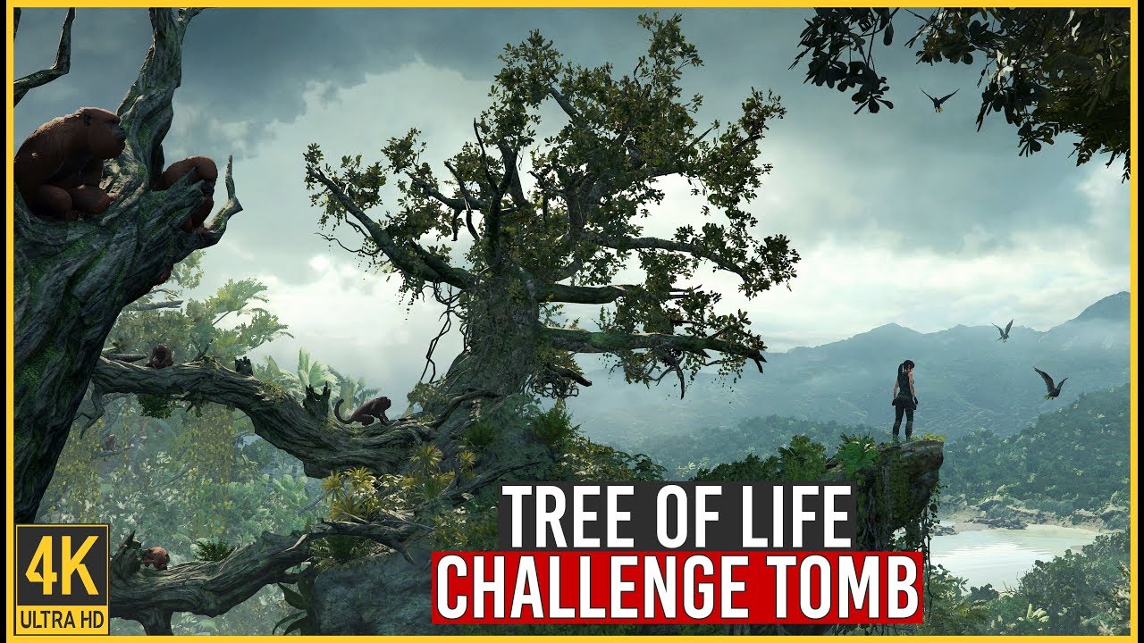 Shadow of the Tomb Raider - Tree of Life Challenge Tomb Walkthrough (4K ...