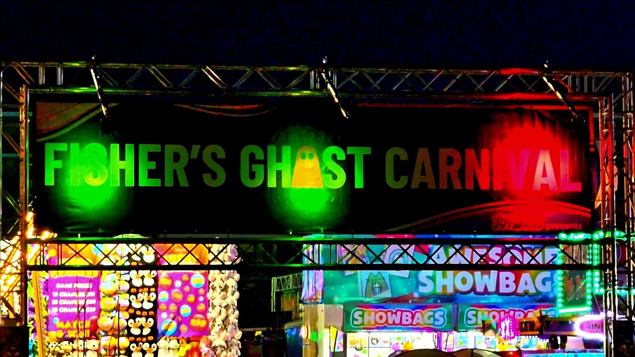 Fred Fisher's ghost carnival. in Campbelltown. October 31st 2024 ...
