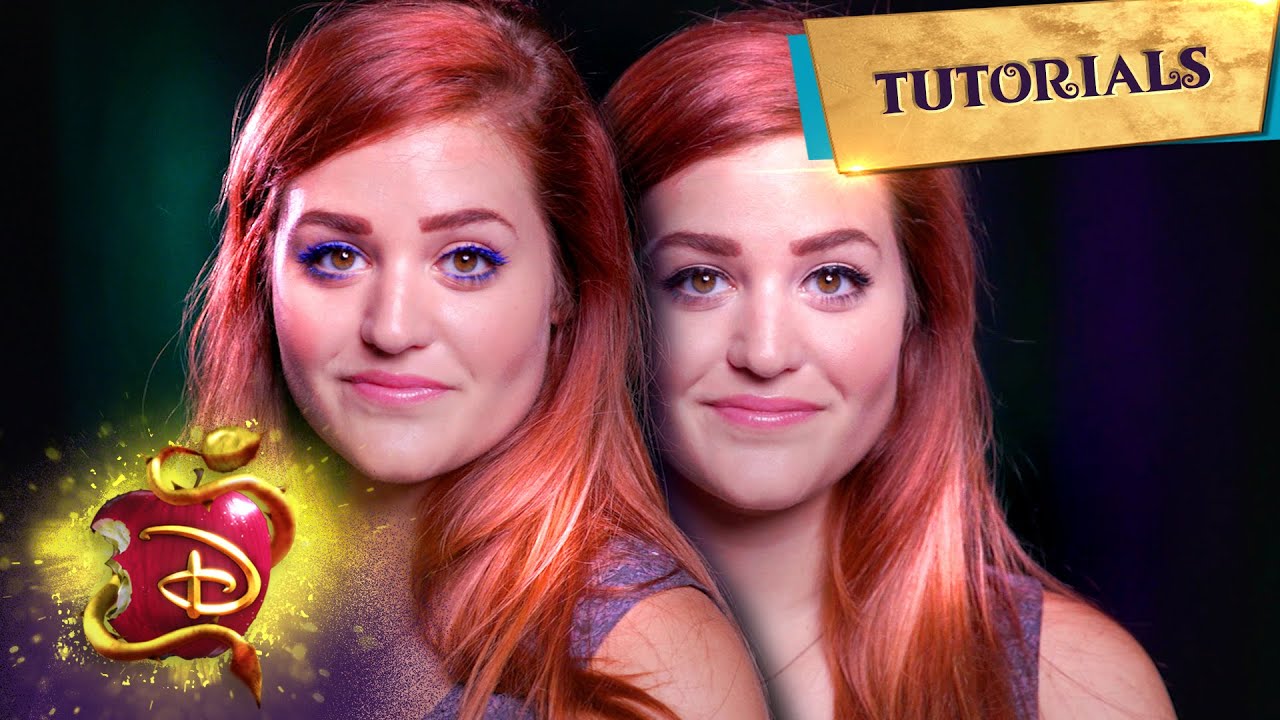 Evie and Mal Halloween Makeup Tutorials 💄| Beauty DIY | Compilation ...