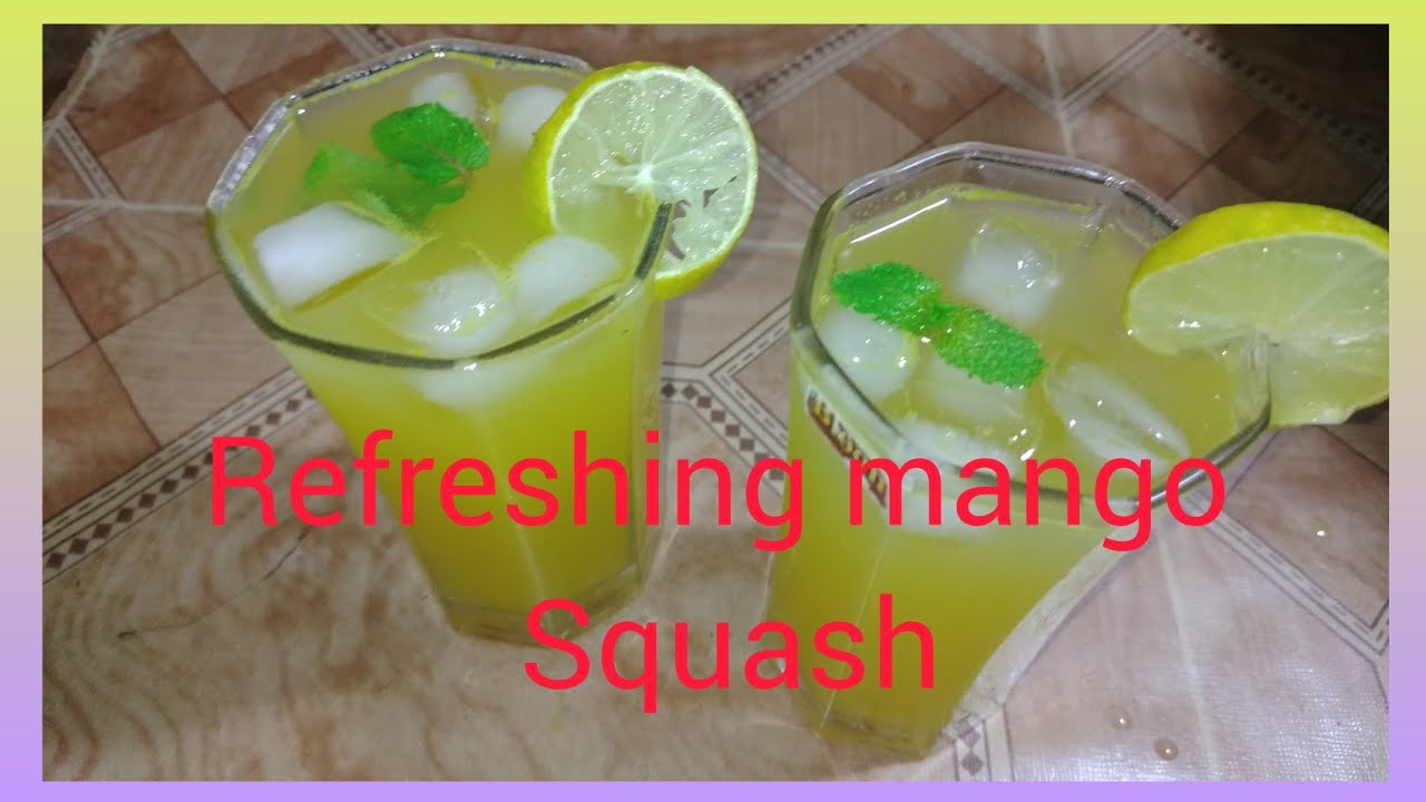 Mango squash recipe || preservation method for 3 months || aam ka ...