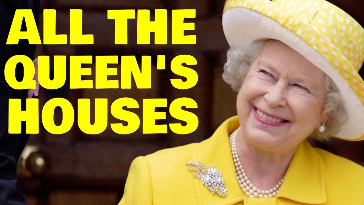 A Look Inside the Queen's 6 Lavish Royal Residences - YouTube