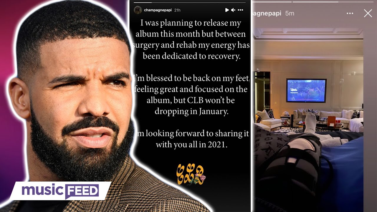 Drake Undergoes SURGERY Causing A Delay In New Music! - YouTube
