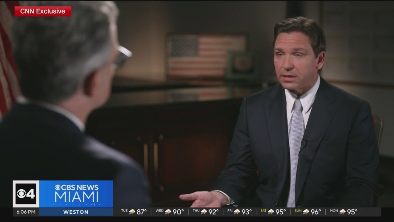 CNN interviews Gov. Ron DeSantis - YouTube