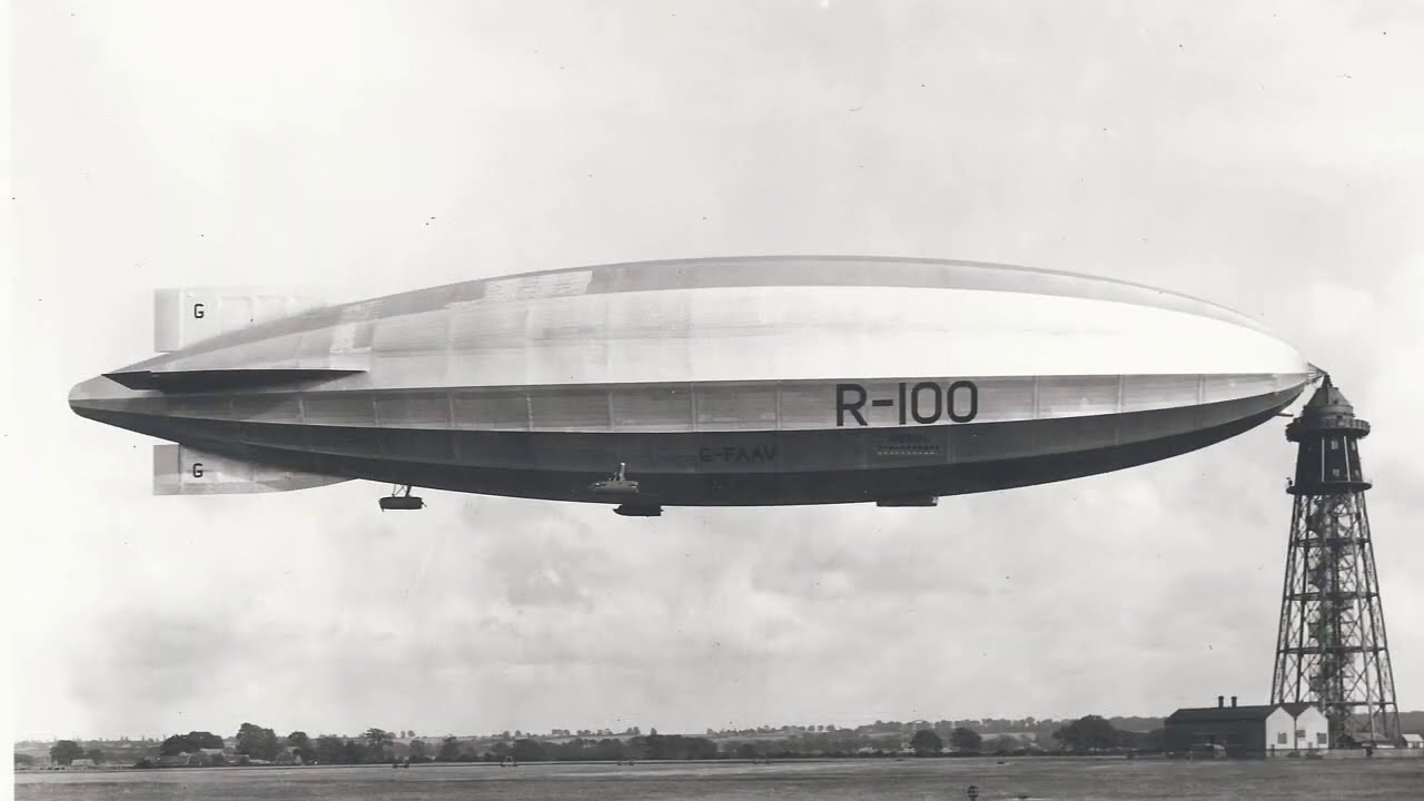 R. 100 Visit to the Channel Islands - July 1930 - YouTube