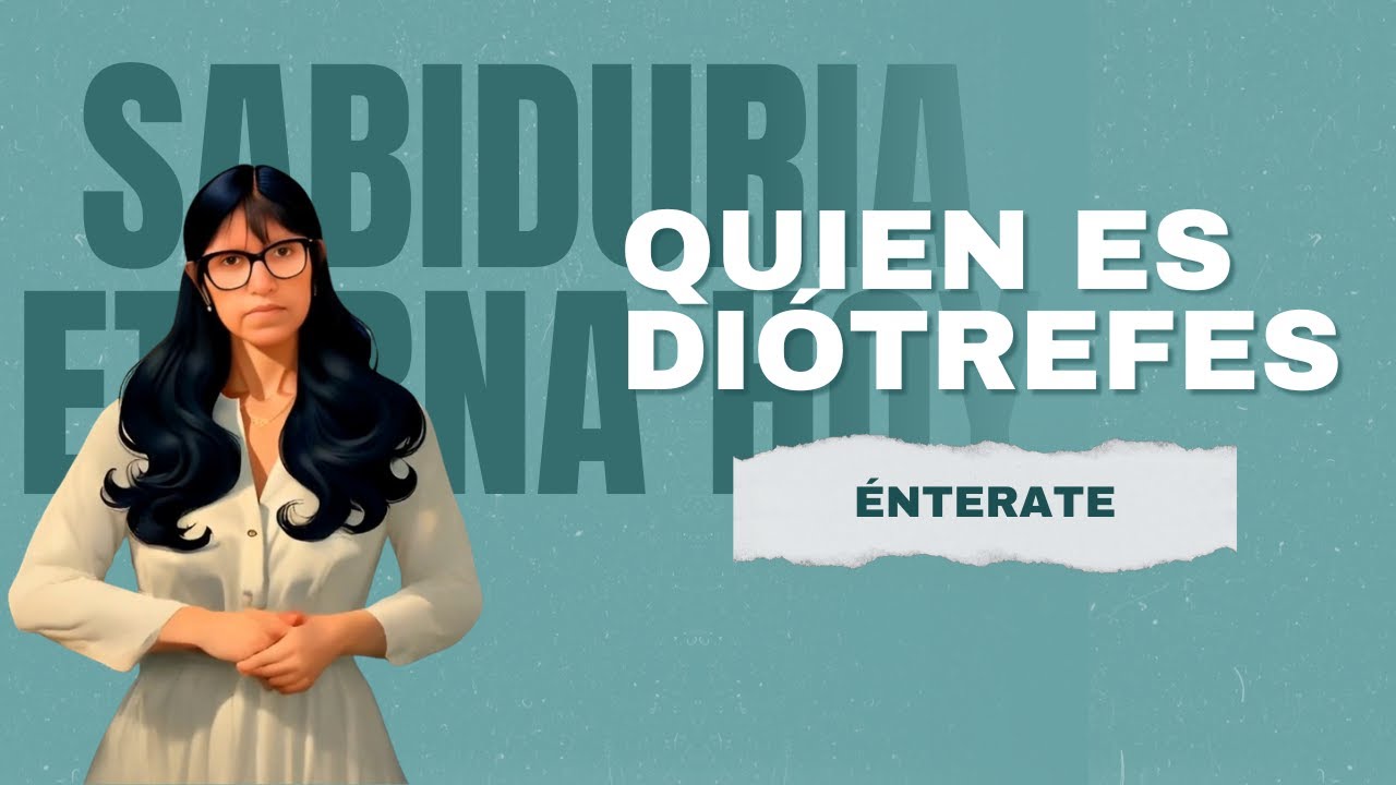 ¿Quién es Diótrefes? | La Historia OCULTA en la Biblia - YouTube