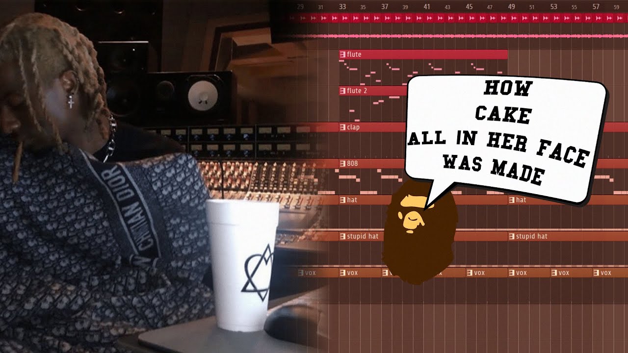 how 'all in her face/cake' by playboi carti was made | fl studio - YouTube