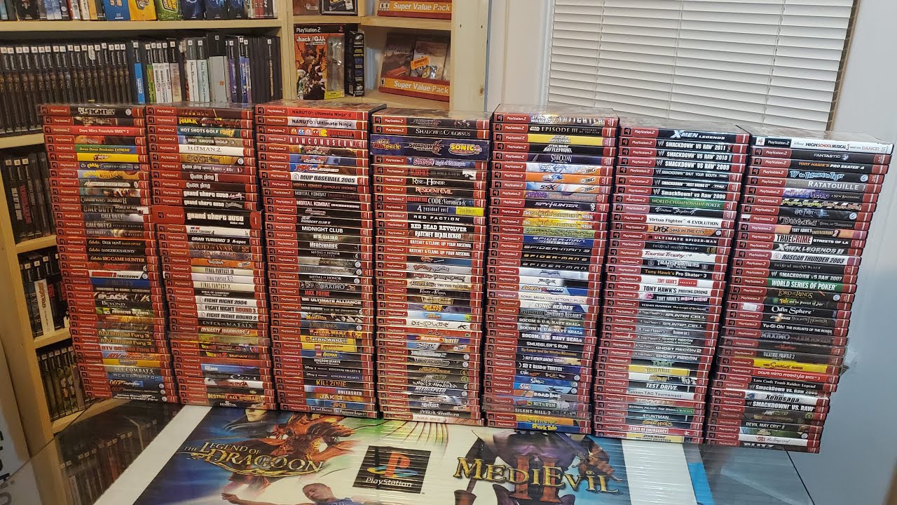 PlayStation 2 Greatest Hits Library Tour Update. 257/296 - YouTube