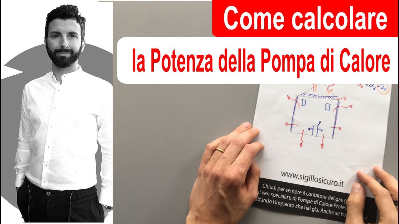 Come calcolare la potenza della Pompa di Calore - YouTube