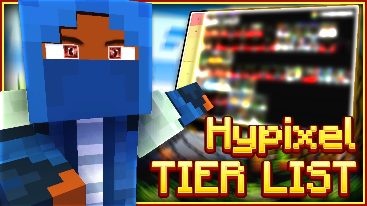 Ranking EVERY Hypixel Minigame! (Hypixel Minigame Tier List) - YouTube