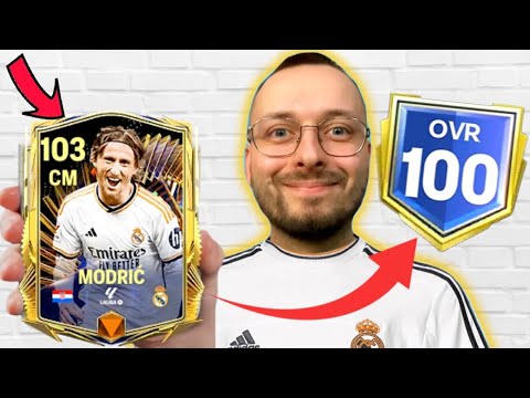 We hit 100 OVR with new 'broken' TOTS Luka Modric! | FC Mobile - YouTube