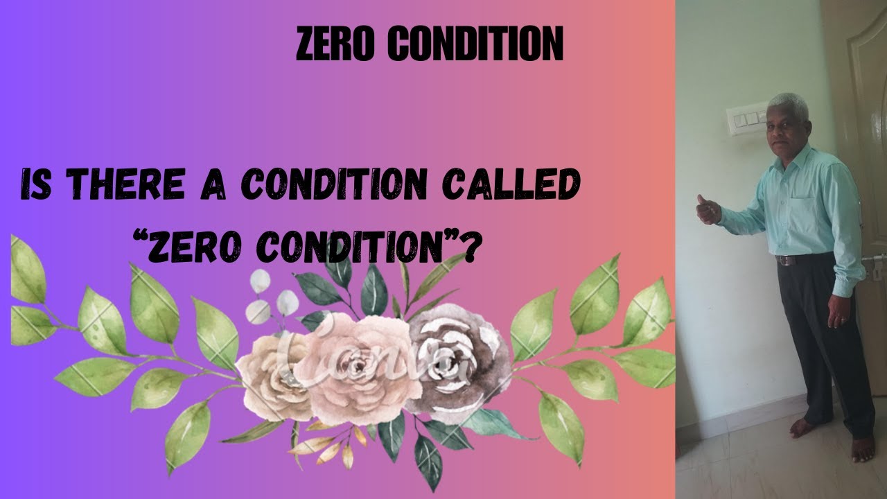 "Zero Condition" in conditionals - YouTube