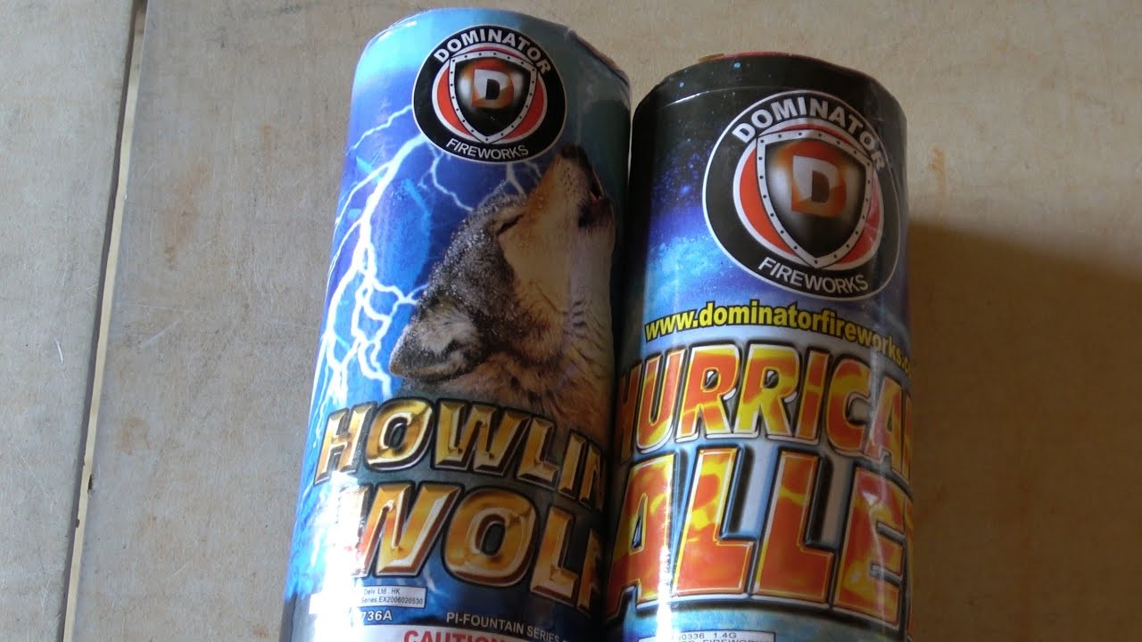 Howling Wolf AND Hurricane Alley fountains by Dominator - YouTube