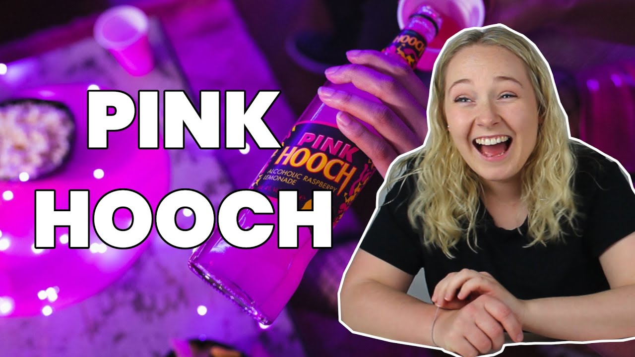 Scottish People Try Pink Hooch - YouTube